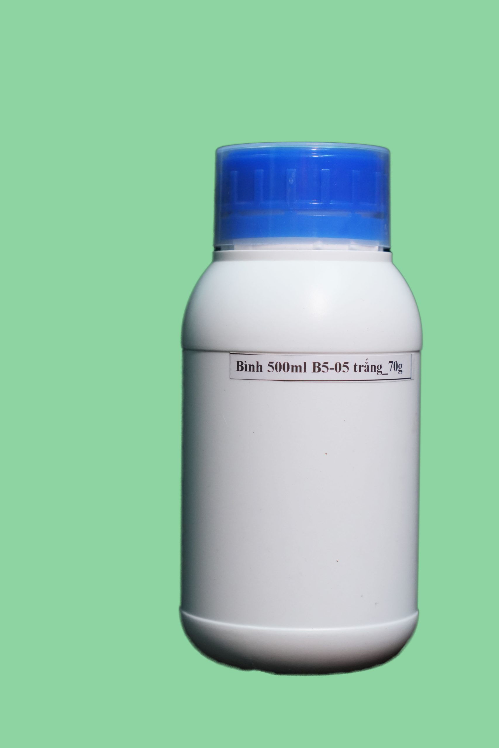 BÌNH 500ML B5-05 TRẮNG 70G - Nhựa Xanh Việt